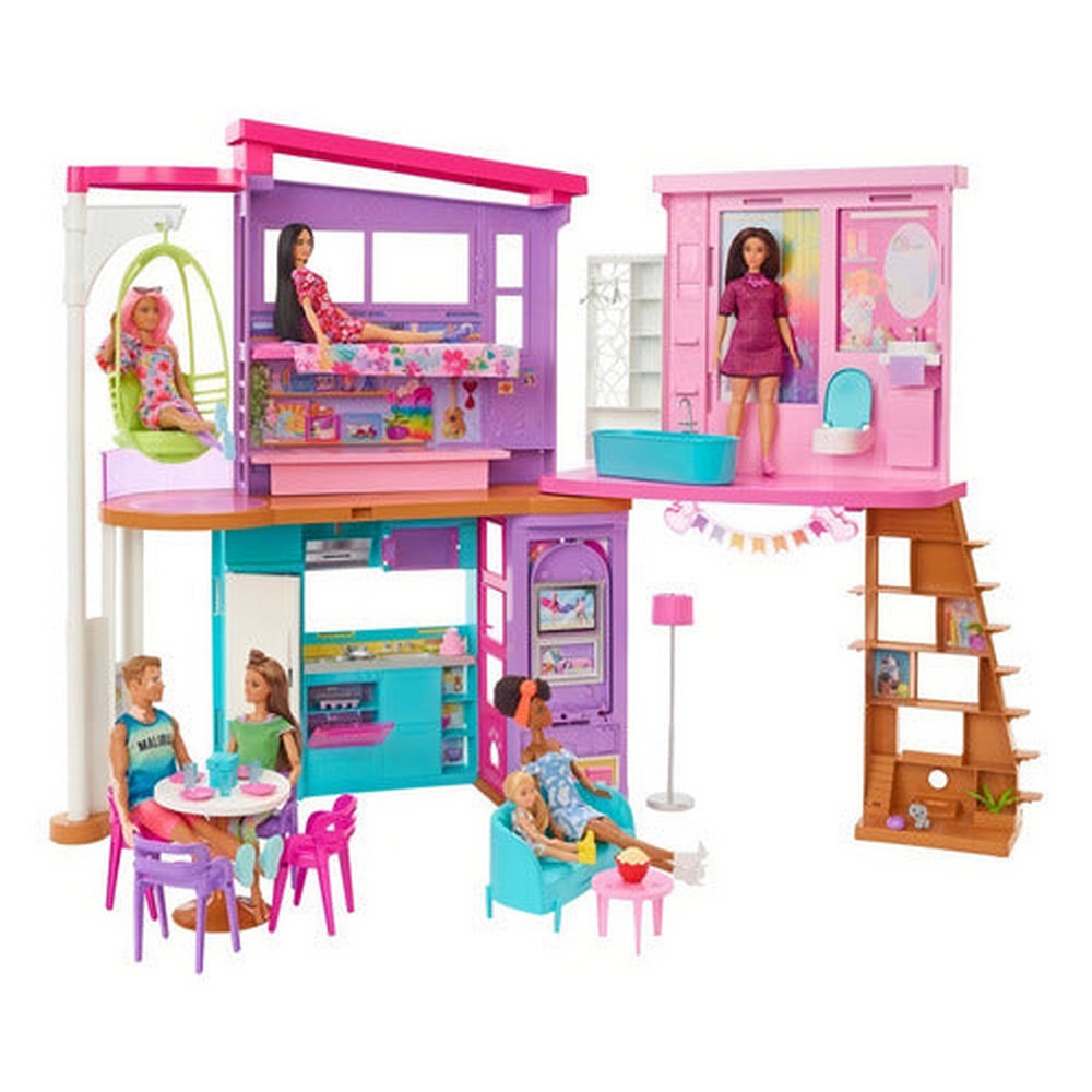 Casa De Muñecas Barbie Malibu Color Multicolor – Kinderland - Mayorista ...