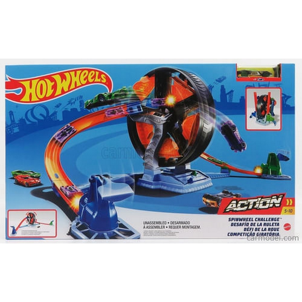 Hot Wheels Pista De Autos Desafio De La Rueda Gjm77 Mattel Color Multi ...